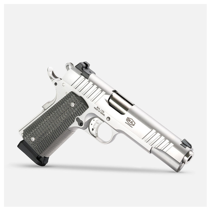 BUL 1911 GOVERNMENT-Bul Barrel-Silver cal 45acp .45 ACP
