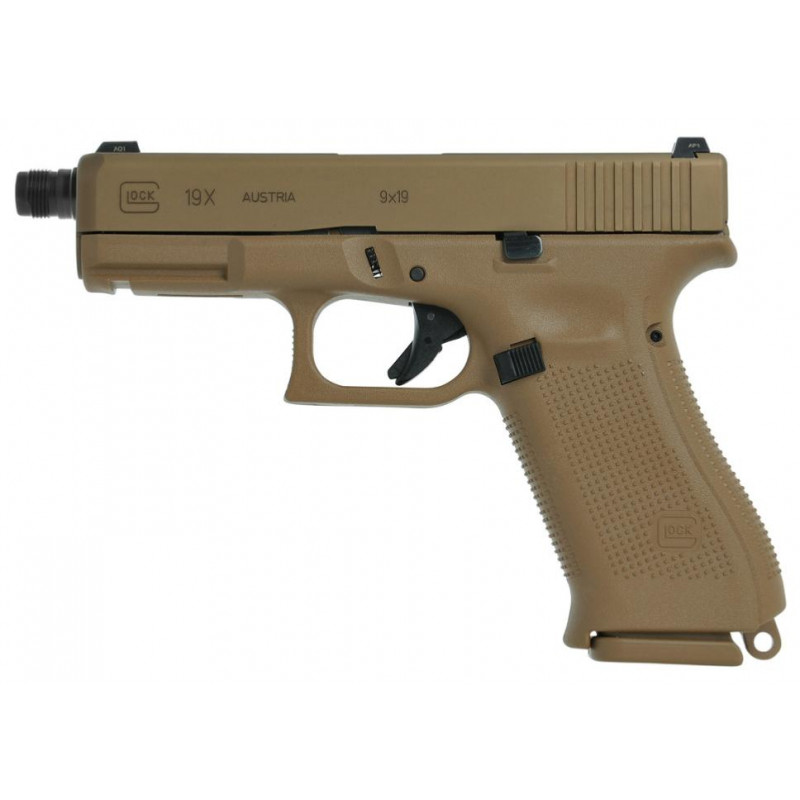 Glock 19X filete 9x19 – Crossover evolutif et stable | FMR