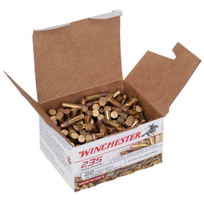 MUNITIONS WINCHESTER 22lr VARMINT HP LES 470