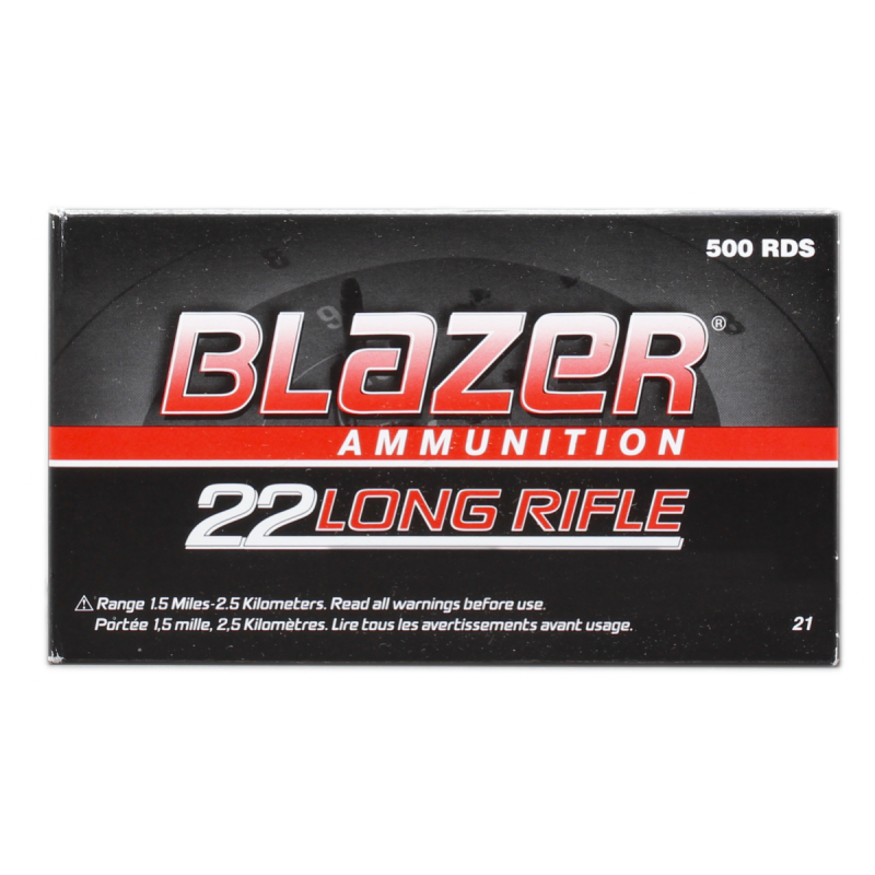 CCI BLAZER 40 gr Cal 22 lr LES 500 .22 LR