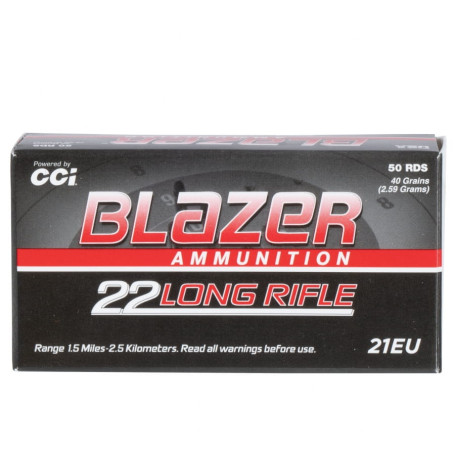 CCI BLAZER 40 gr Cal 22 lr LES 500 .22 LR